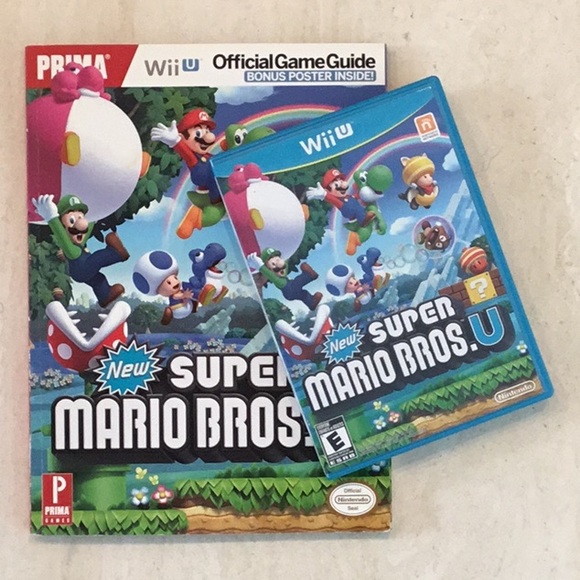 Nintendo | Other | New Super Mario Bros U Nintendo Wii U Game Official ...